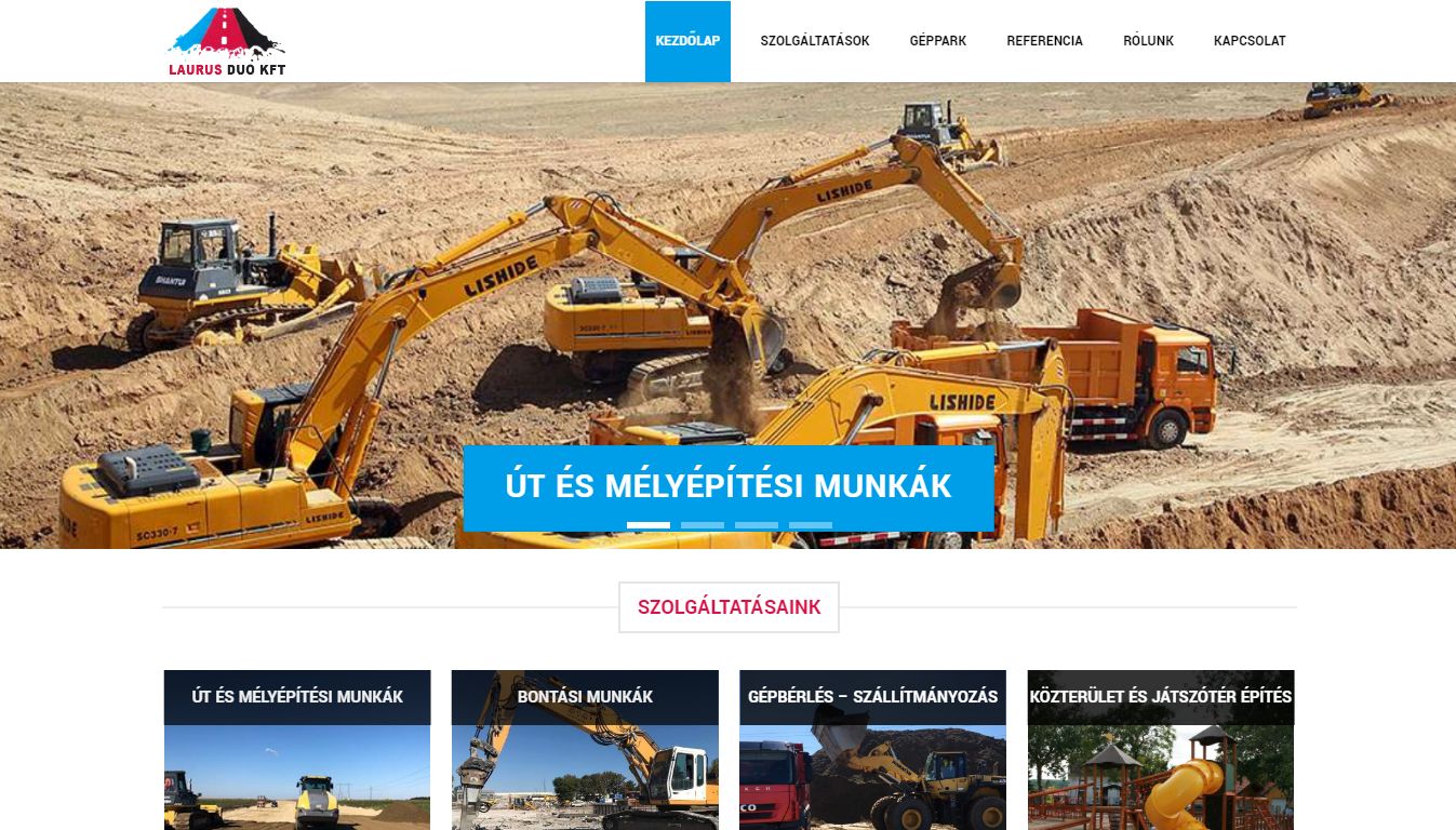 Laurusduokft.hu weboldal készítés Békéscsaba | Hatékony Weboldal - Jövedelmező Webáruház